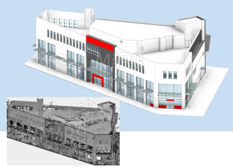 Scan to BIM Services - Point Cloud to Revit Modeling